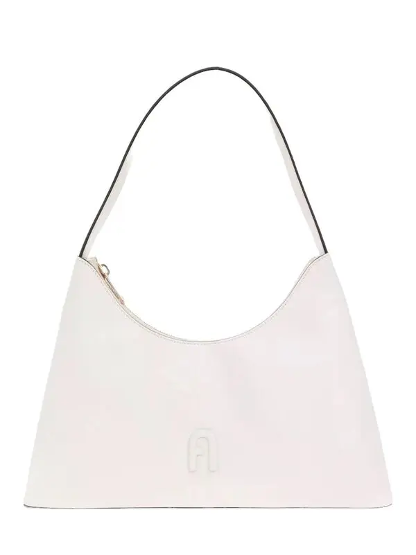 Furla Diamante Shoulder Bag - White