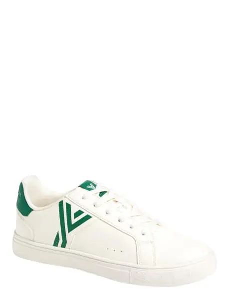 YY NATION Fractus Cactus Sneaker - White / Green / White
