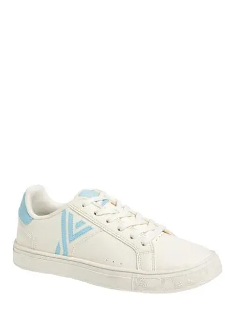 YY NATION Fractus Cactus Sneaker - White / Sky Blue / White