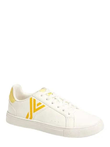 YY NATION Fractus Cactus Sneaker - White /yellow /lemon /white