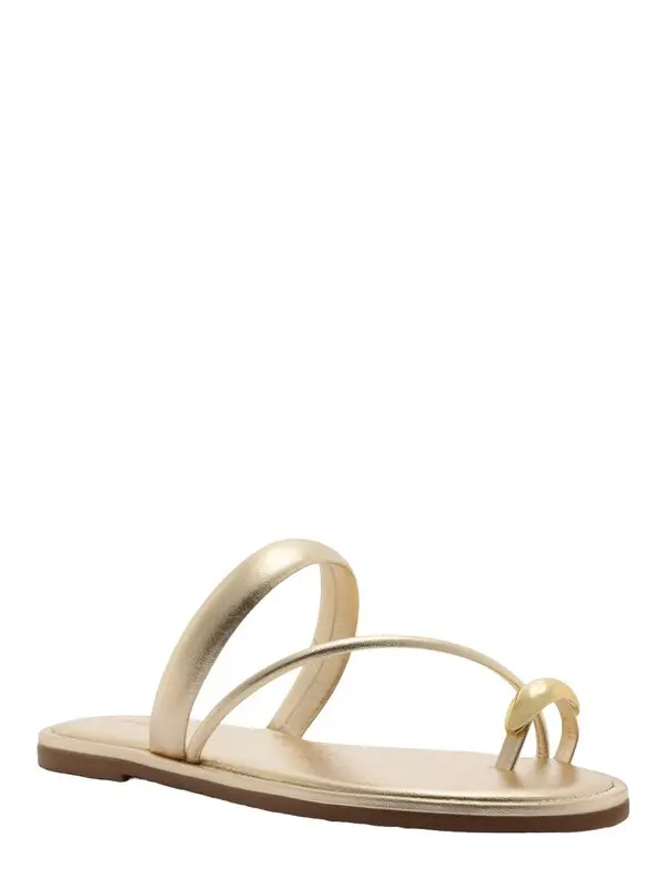 AREZZO Flat Sandal - Platino
