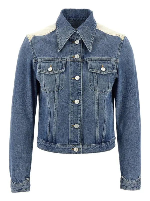 Givenchy Cotton Denim Jacket - Blue