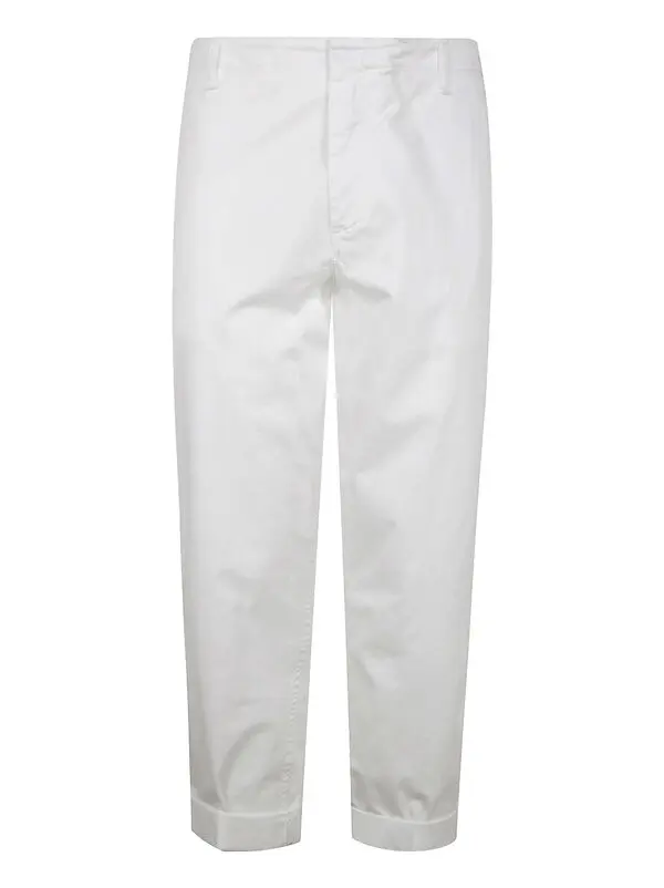 DONDUP Zyan Trousers - White