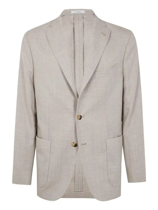 Boglioli Wool Jacket - Beige
