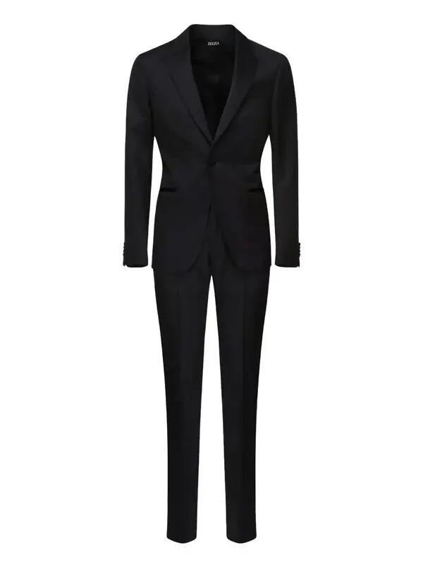 Zegna Single-breasted Suit - Blue
