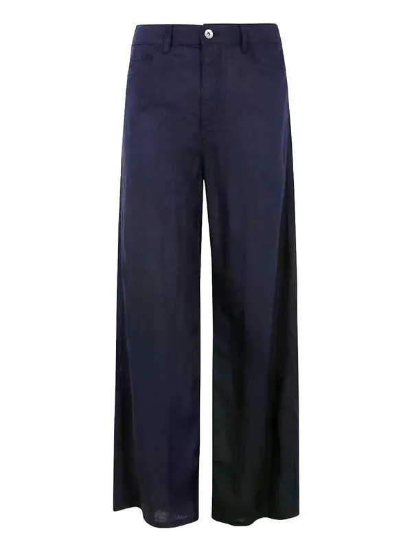 Emporio Armani Straight-leg Trousers - Blue