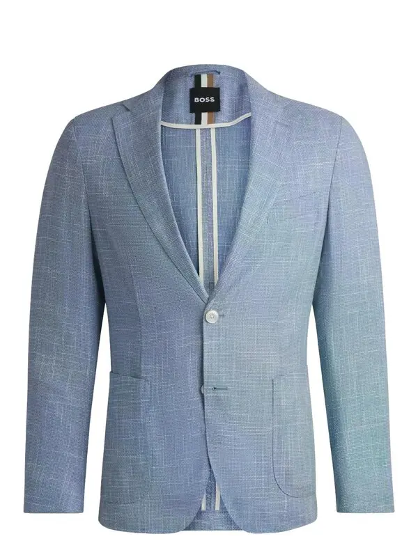 BOSS Single-breasted Blazer - Blue