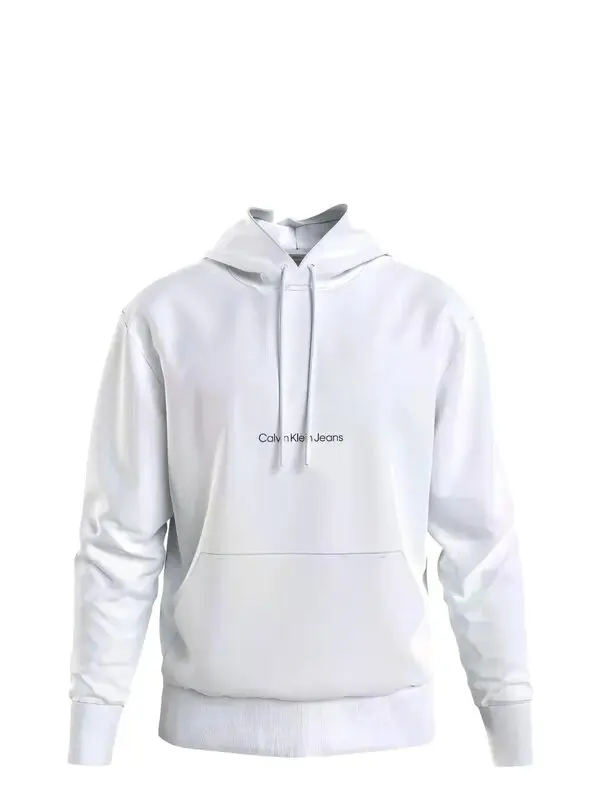Calvin Klein Logo-print Hoodie - White