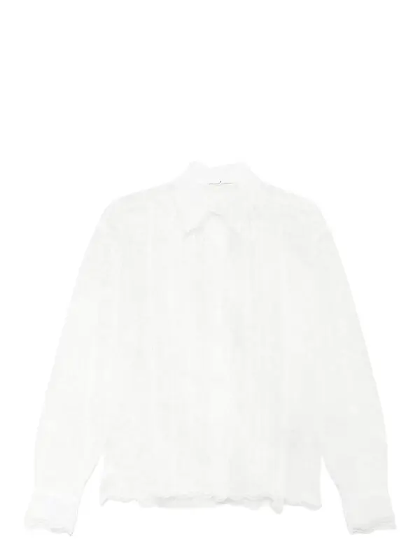 Ermanno Scervino Corded-lace Shirt - White