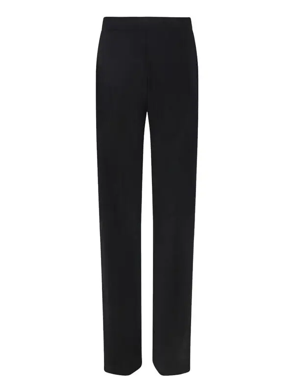 Max Mara Concealed-fastening Trousers - Black