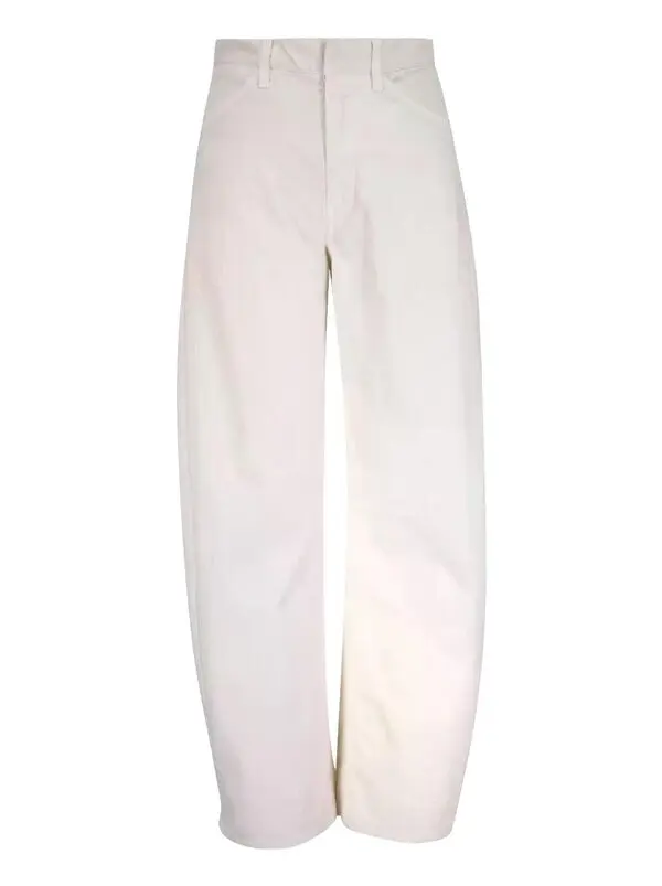 NILI LOTAN Barrel-leg Trousers - Neutrals