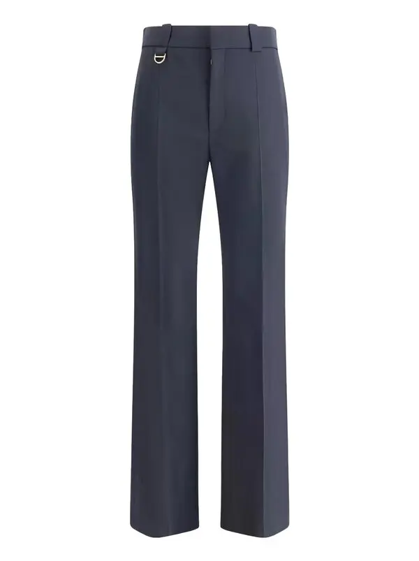 Chloé Pressed-crease Trousers - Blue