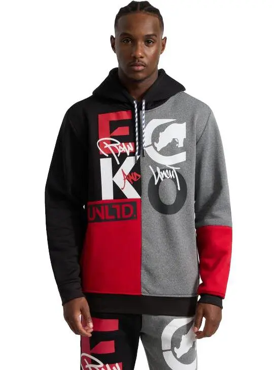 ECKO UNLTD. Team Up Hoodie - Grey Marled