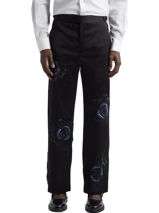 BODE Poppy Suiting Trousers - Black