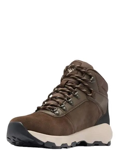 Columbia Newton Wander™ Waterproof Hiking Boot - Cordovan/soft Taupe