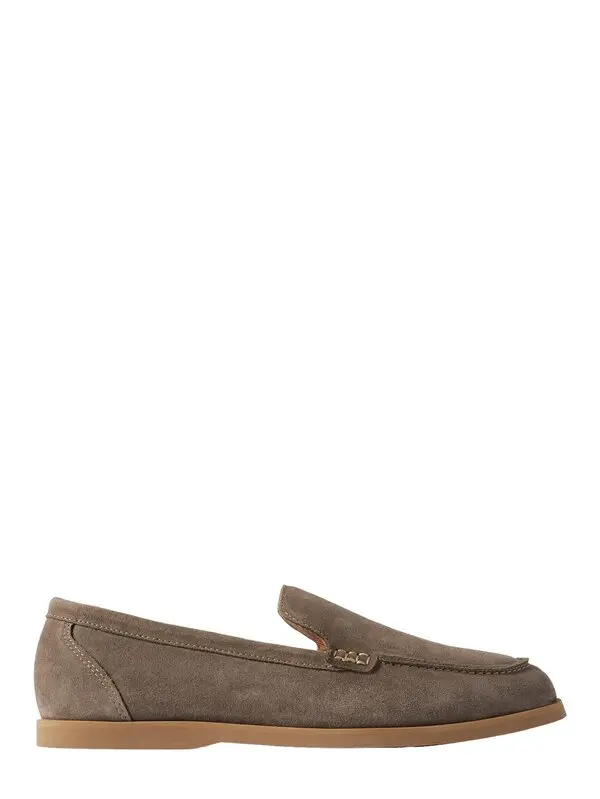 Mr P. Suede Loafers - Brown