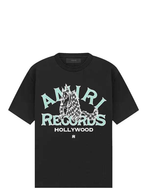 Amiri Records Wolf T-shirt - Black