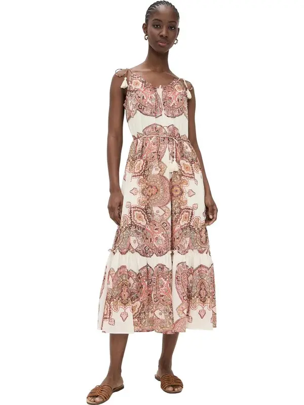 CLEOBELLA Cindy Ankle Dress - Foulard Paisley Print