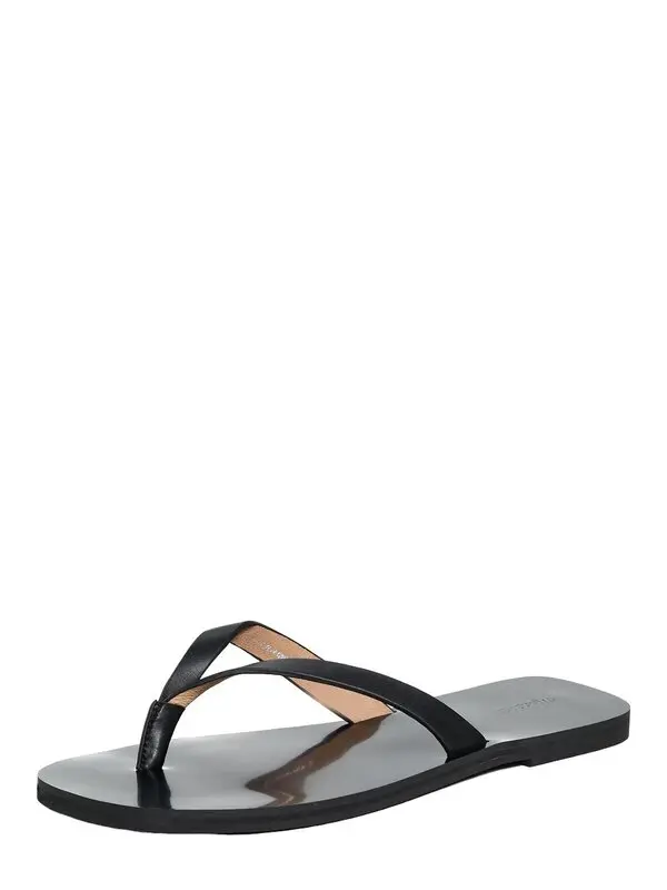 Madewell The Gabi Thong Slide Sandal - Black