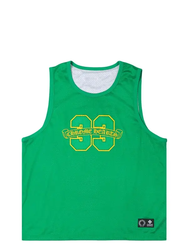Chrome Hearts Mesh Reversible Basketball Jersey - Green
