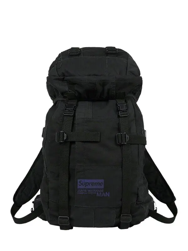 Supreme X Junya Watanabe X Comme Des Garçons Patchwork Backpack - Black