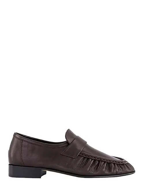 TONY BIANCO Leather Loafers - Chocolate Venice