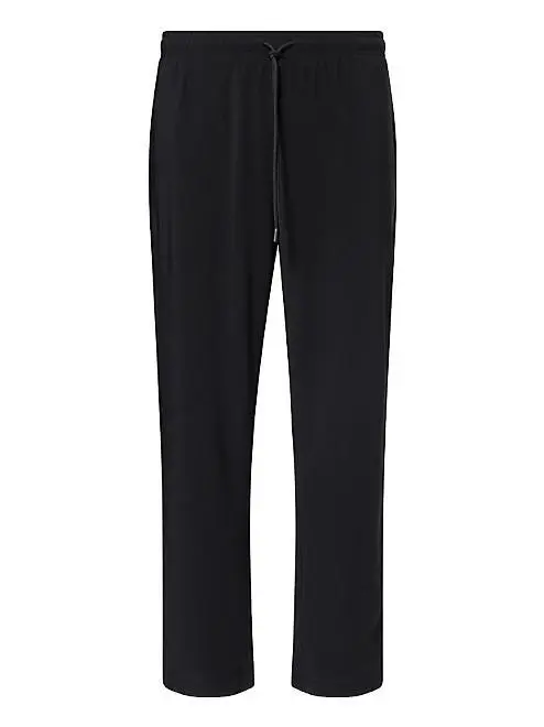 THE COUTURE CLUB Ribbed Woven Trousers - Black
