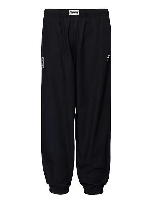 GYMSHARK Cotton-poplin Trousers - Black