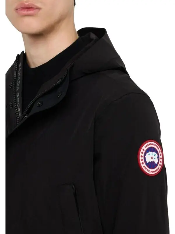 Canada Goose Barclay Rain Jacket - Black