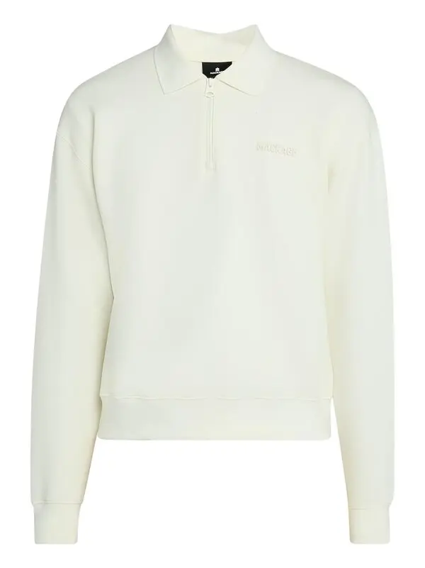 Mackage Felix Quarter-zip Sweater - Cream