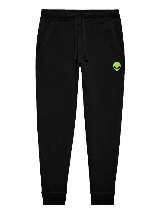 DALIX Alien Midweight Fleece Jogger Pant - Black