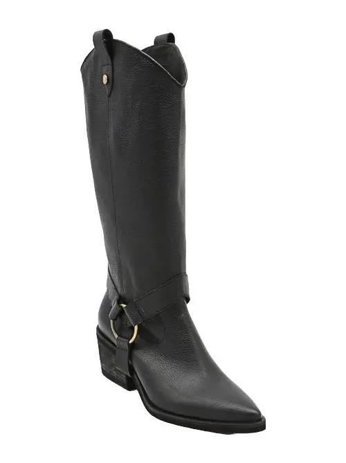 STIVALI NEW YORK Convertible Western Boots - Black