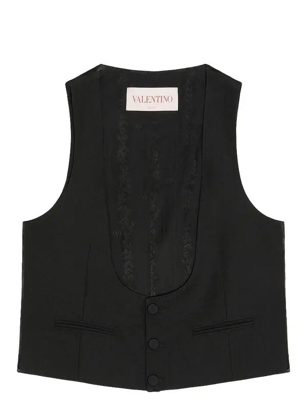 Valentino Garavani Classic Vest - Nero