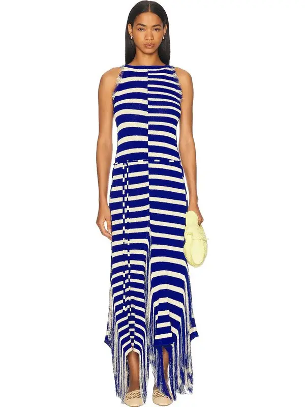 Proenza Schouler Yves Dress - Cobalt Multi