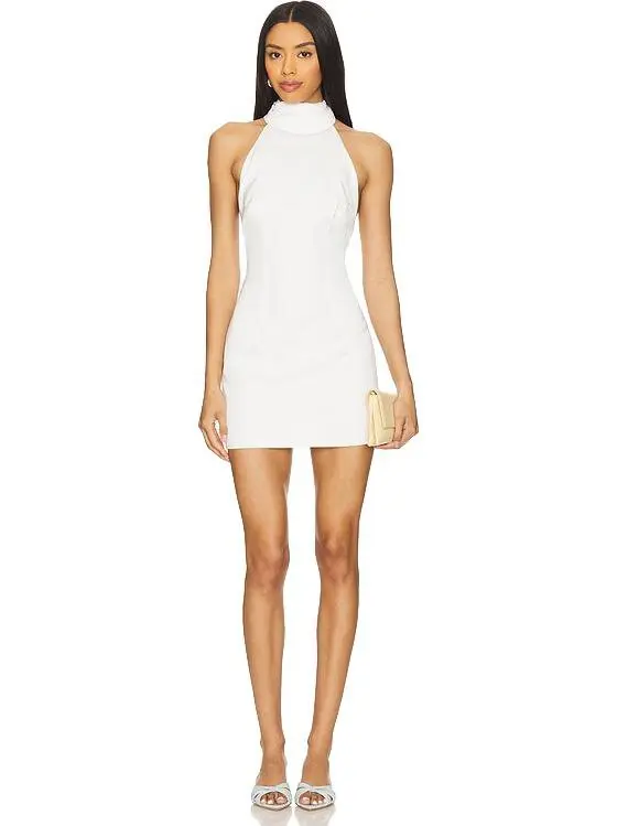 MORE TO COME Natalia Mini Dress - White