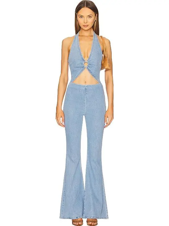 Retrofete Kairi Denim Jumpsuit - Mercer