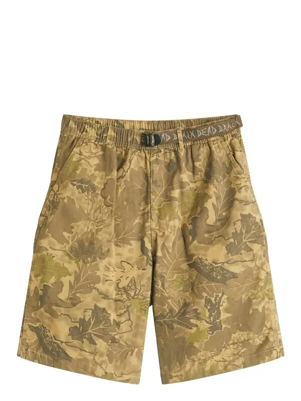 BRAIN DEAD Twill Climber Shorts - Leaf Camo