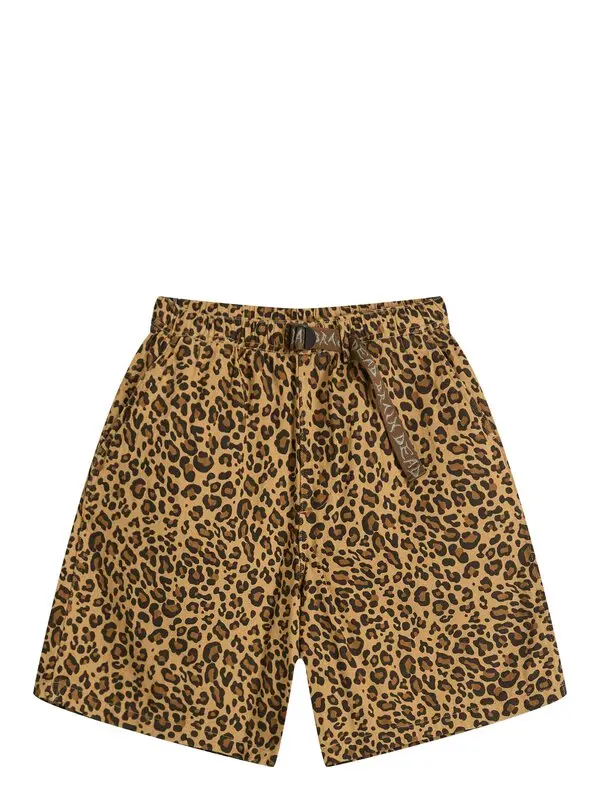 BRAIN DEAD Twill Climber Shorts - Leopard
