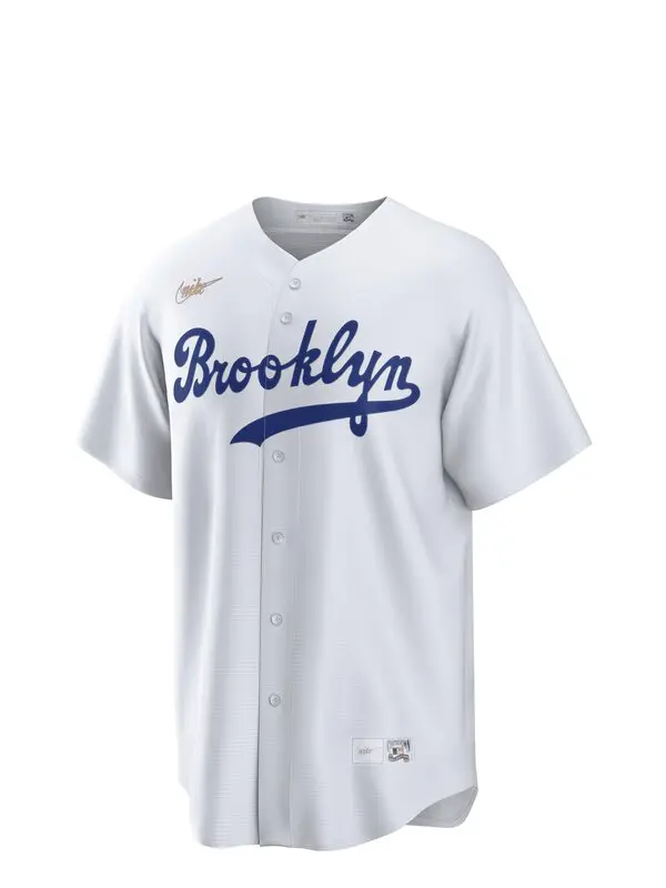 Nike Mlb Los Angeles Dodgers Cooperstown Baseball Jersey - White