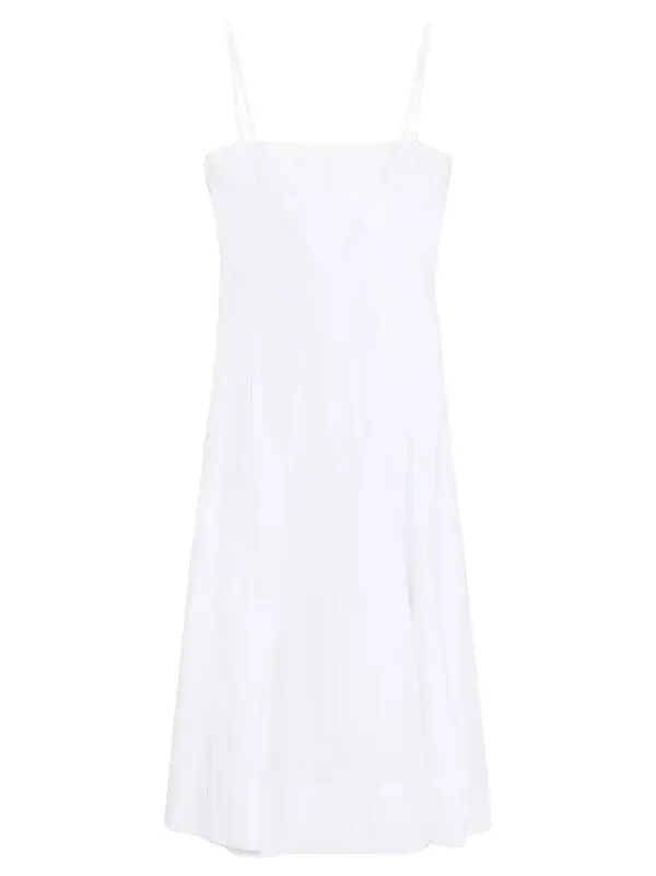 Staud Wylie Midi Dress - White
