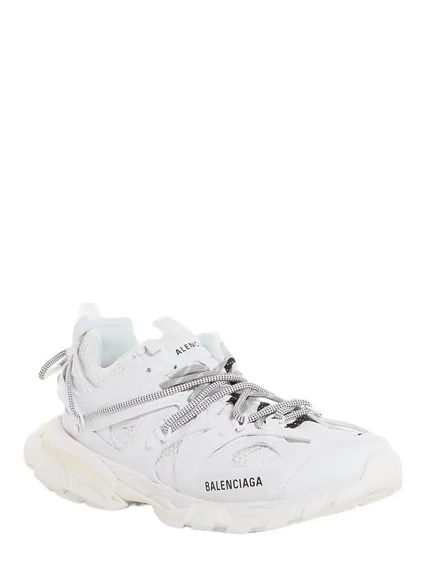 Balenciaga Track Trail Laces Sneakers - Blanc/gris
