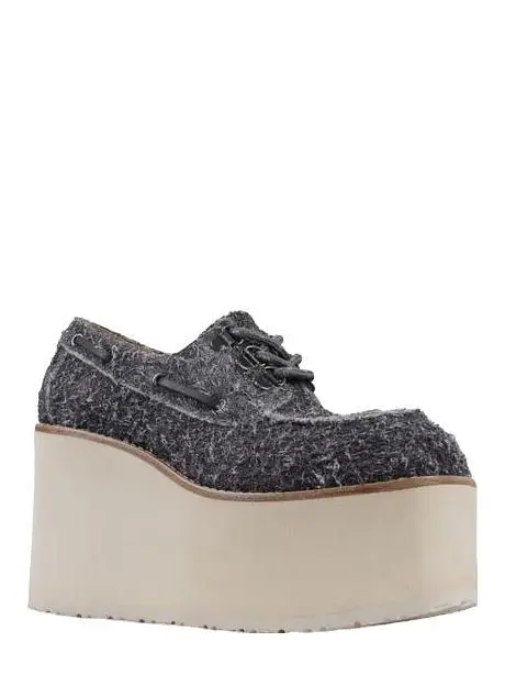ZIGI Shimmie Platform Wedge Loafer - Grey