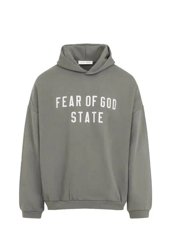 Fear Of God 90s Fit Fleece Hoodie - Green