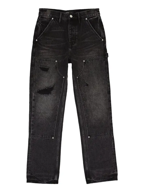 PURPLE BRAND Relaxed Carpenter Jeans - Black