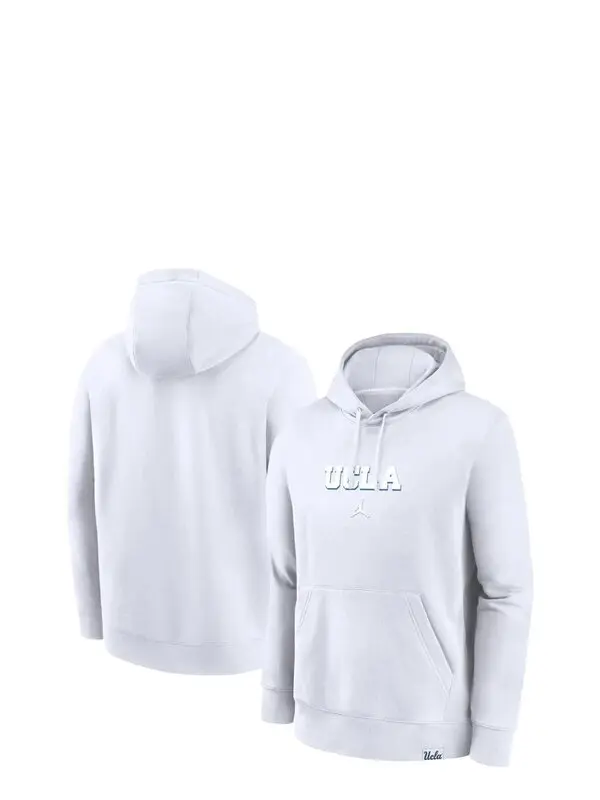 JORDAN BRAND Ucla Bruins Statement Wordmark Pullover Hoodie - White