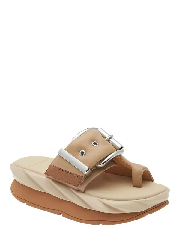 4CCCCEES Mellow Glow Platform Sandal - Beige