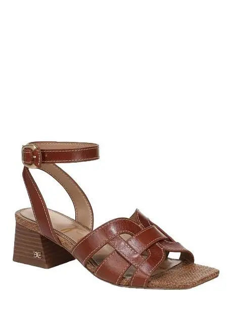 Sam Edelman Wayla Ankle Strap Sandal - Toasted Whiskey