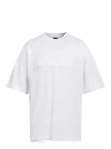 Jacquemus T-shirt Size Cotton, Elastane - White