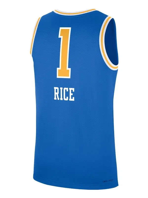 JORDAN Kiki Rice Ucla Bruins Replica College Basketball Jersey - Blue