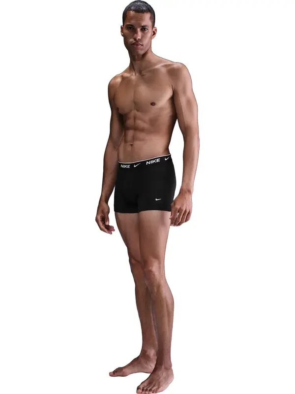 Nike Dri-fit Essential Cotton Stretch Trunks - Black